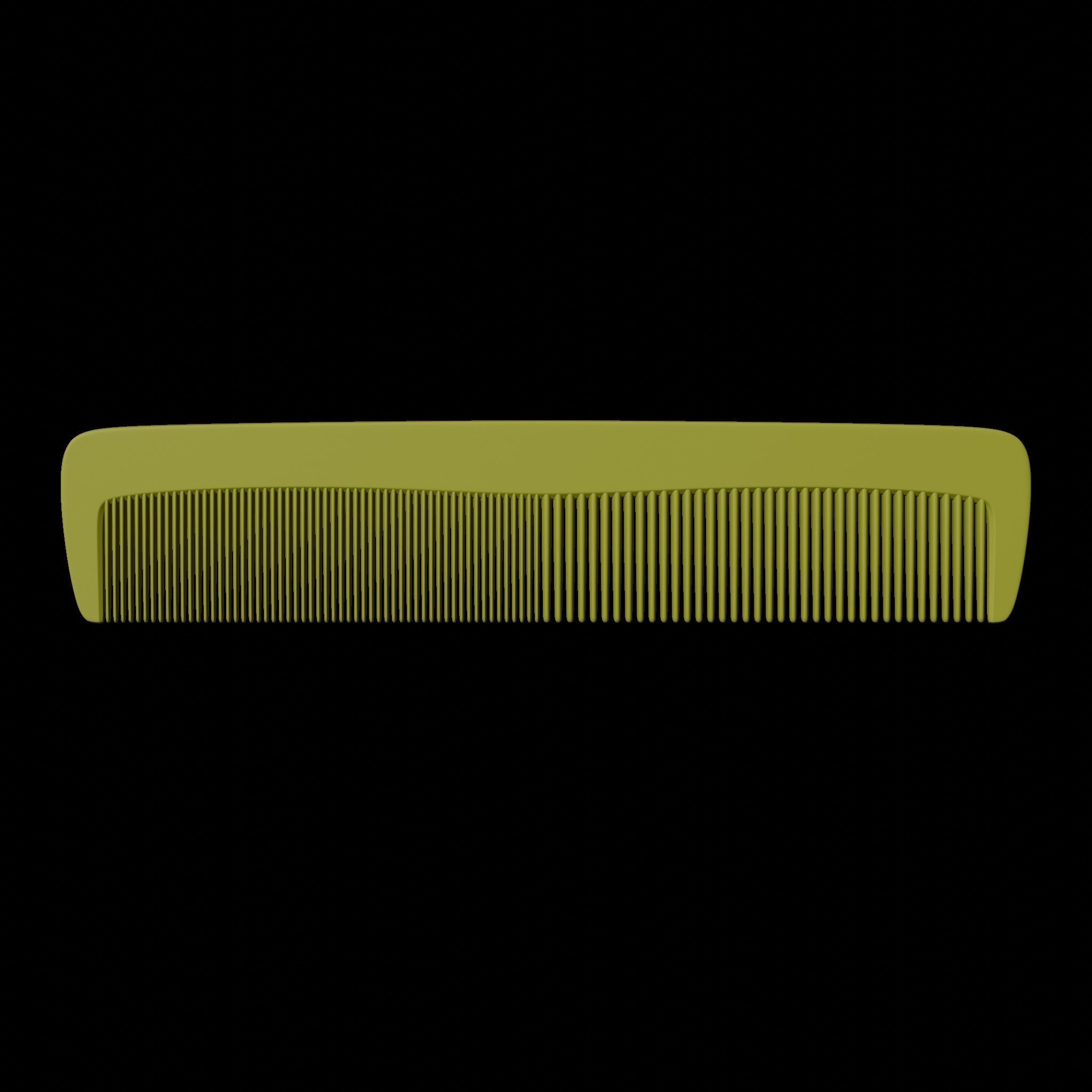 Simple Comb 3D model 3D model | CGTrader