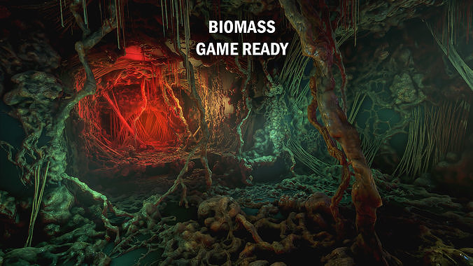3D model Biomass game ready VR / AR / low-poly | CGTrader
