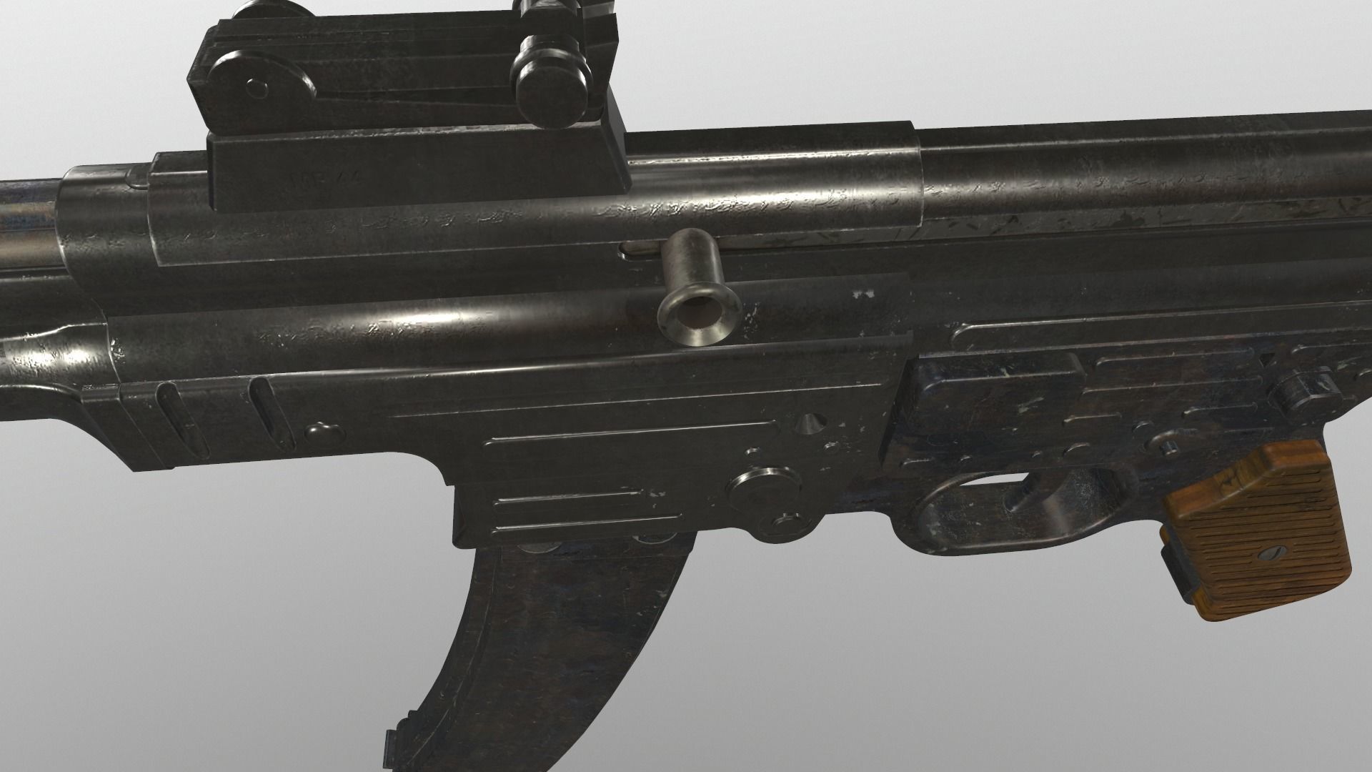 Assault rifle mp 44 3D model | CGTrader