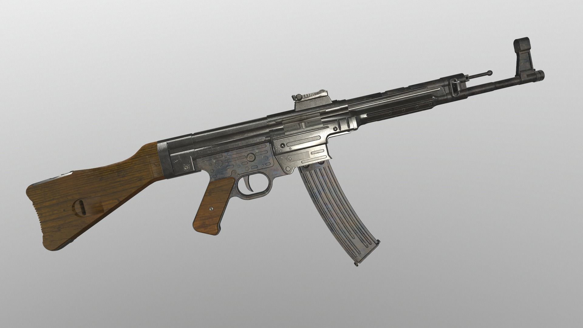Assault rifle mp 44 3D model | CGTrader