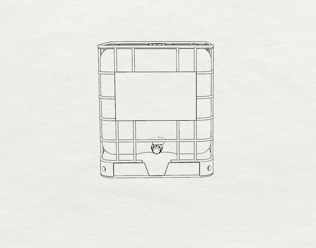 water tank 3D print model - Compliant Tank 3D model 3D printable | CGTrader