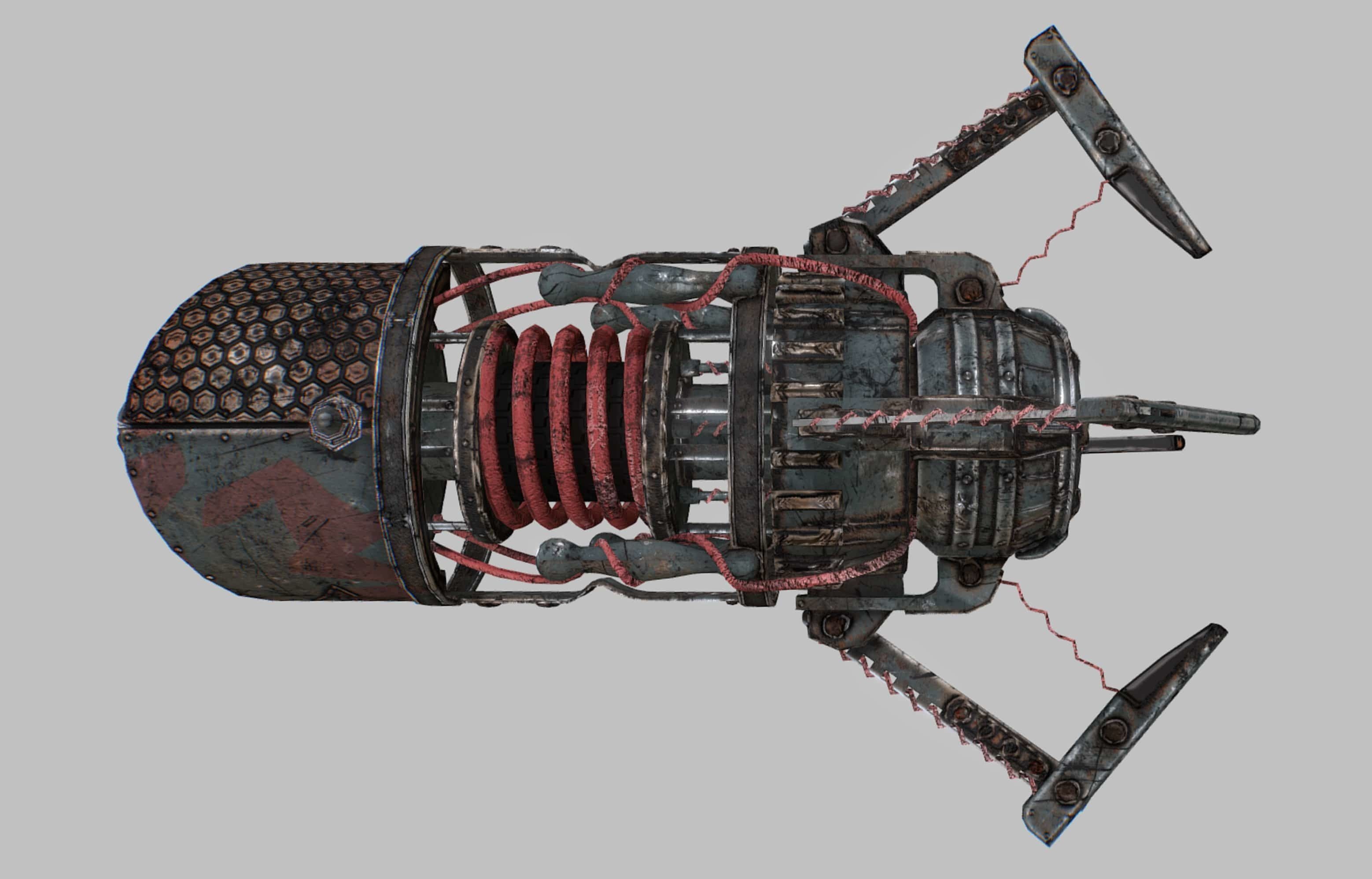 Gravity Manipulation Weapon 3D model | CGTrader