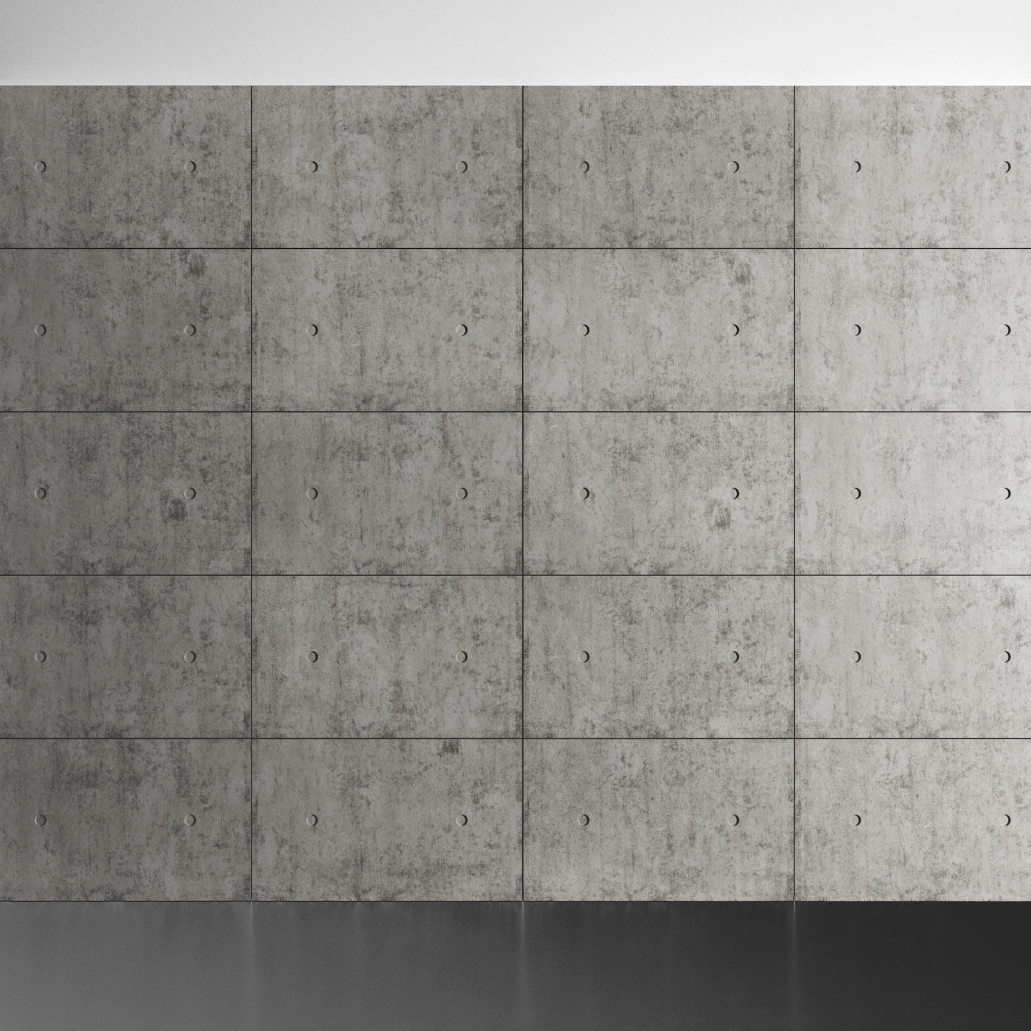 Concrete wall 3D model | CGTrader