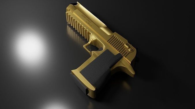 Real Golden Desert Eagle