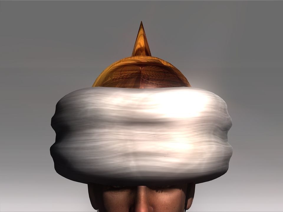 3D model Simple Arabian Turban Helmet VR / AR / low-poly | CGTrader