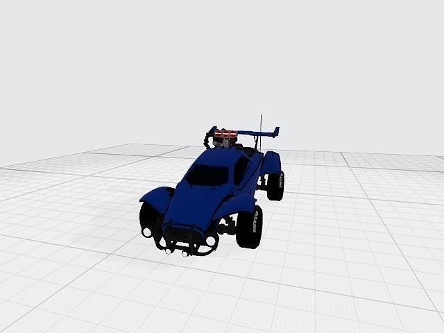 Blue Octane Rocket League 3D model 3D printable | CGTrader