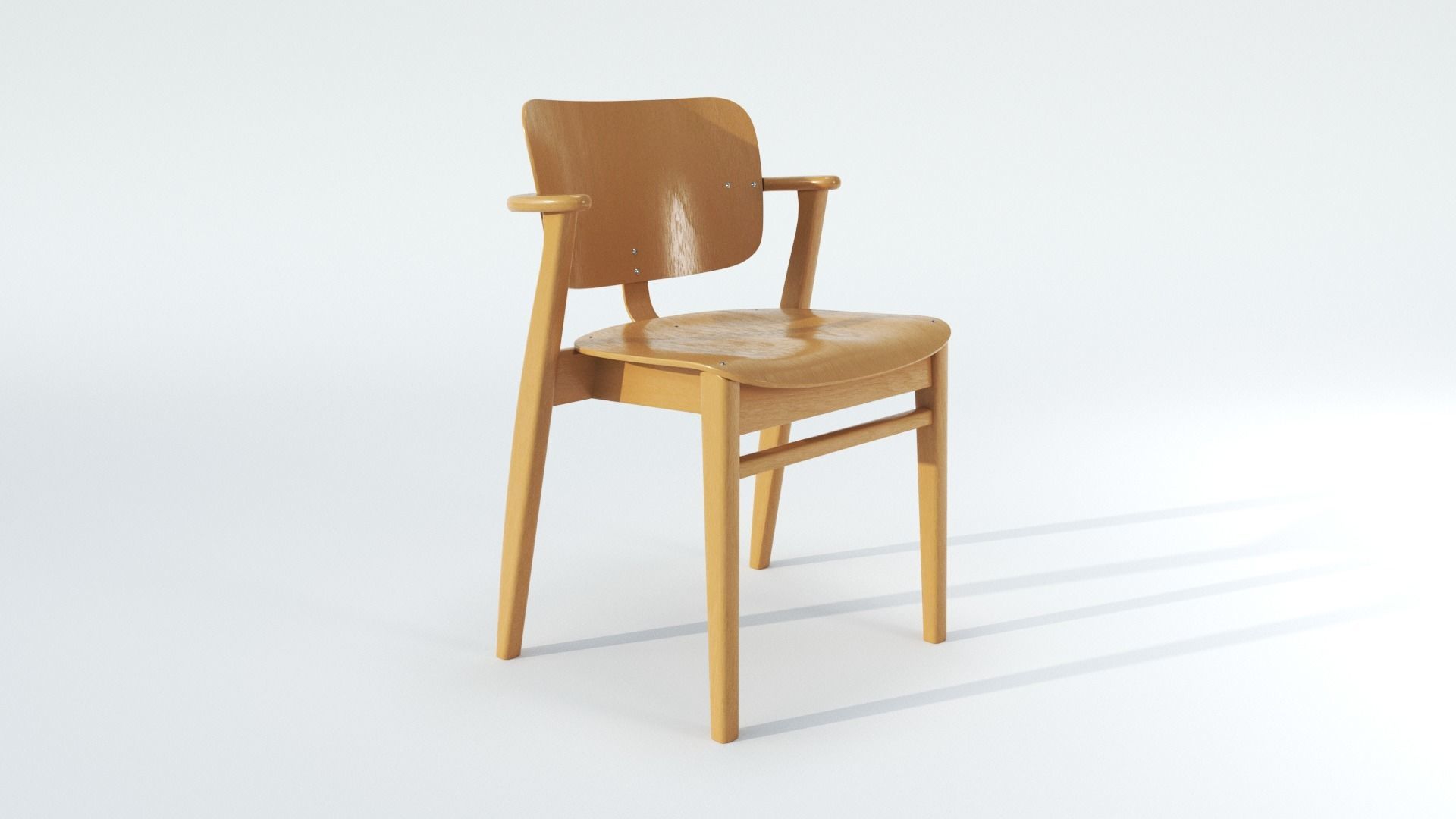 Domus Chair 3D model | CGTrader