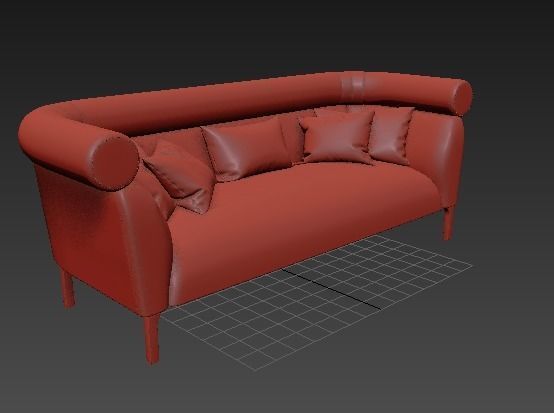Rouble sofa 3D model | CGTrader