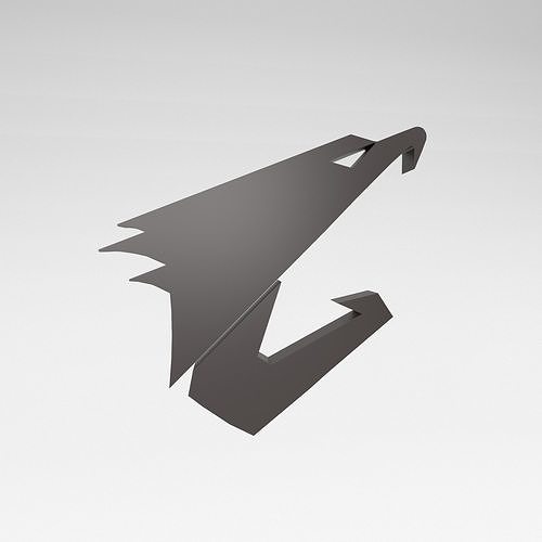 Aorus Logo v1 001 free VR / AR / low-poly 3D model | CGTrader