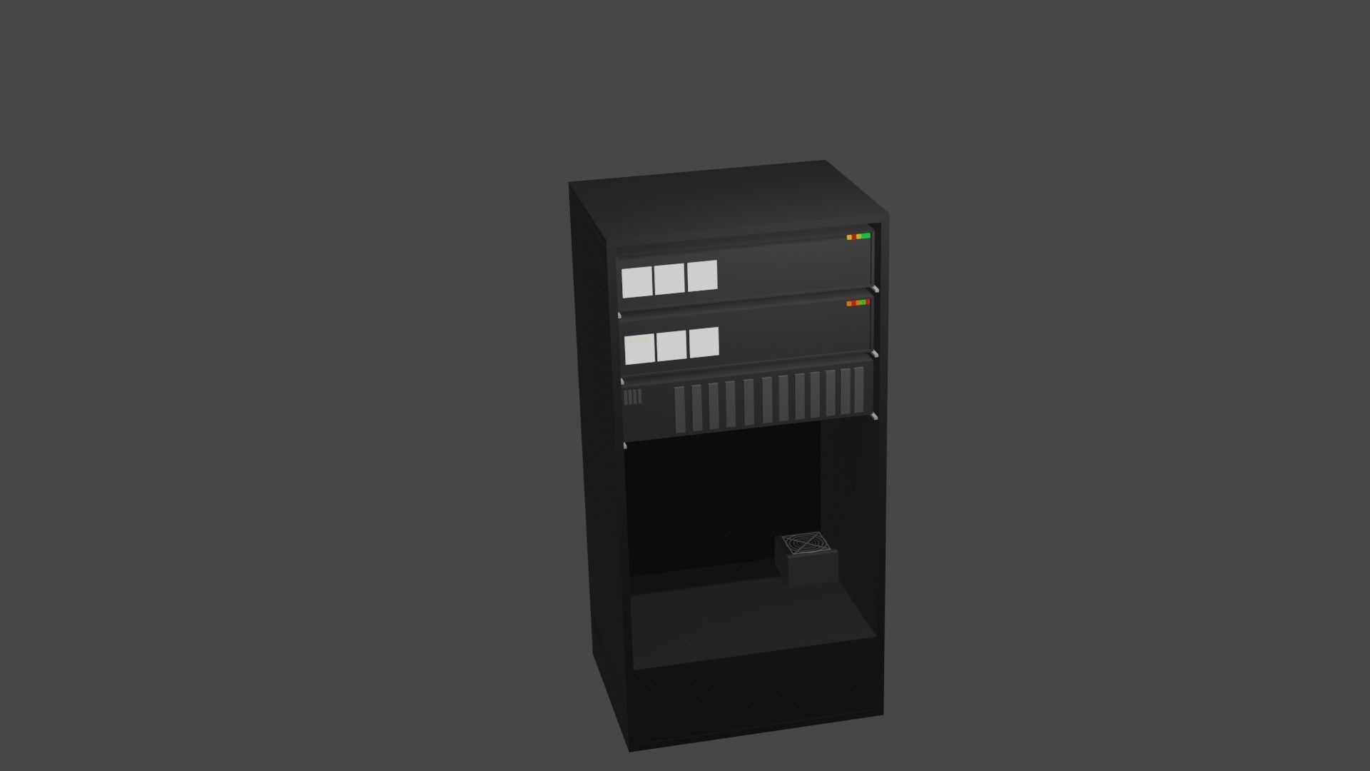 3D model Server Rack and Servers model VR / AR / low-poly | CGTrader