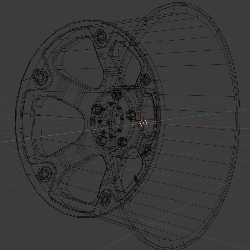 Fuel Wheels 3D model | CGTrader