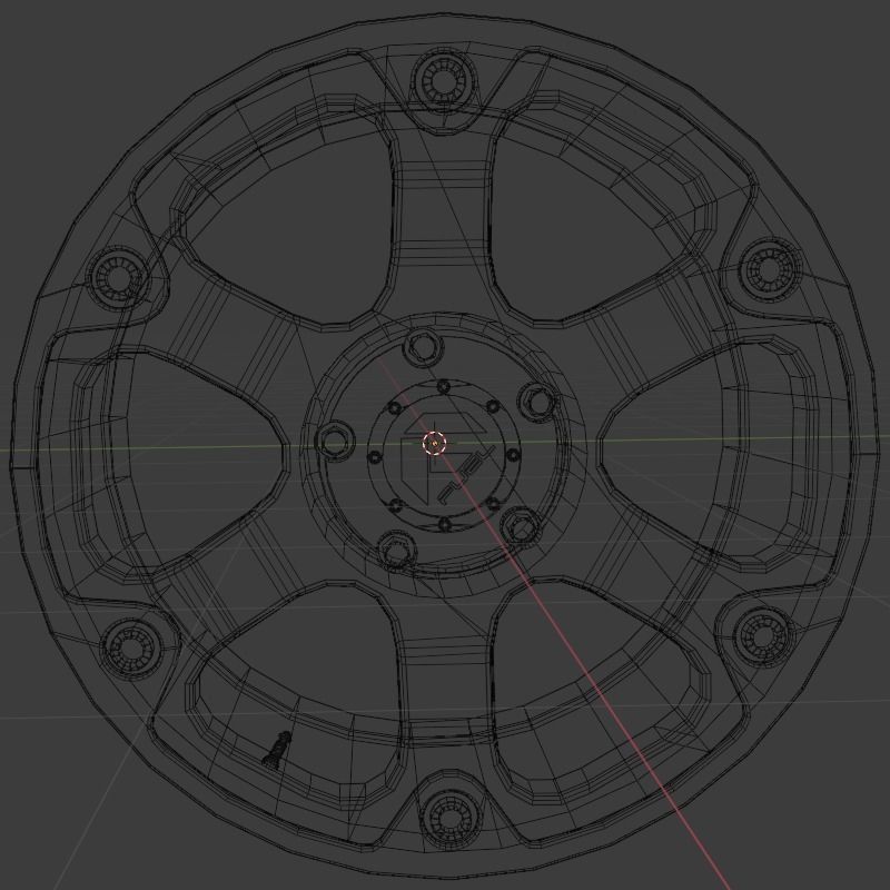 Fuel Wheels 3D model | CGTrader