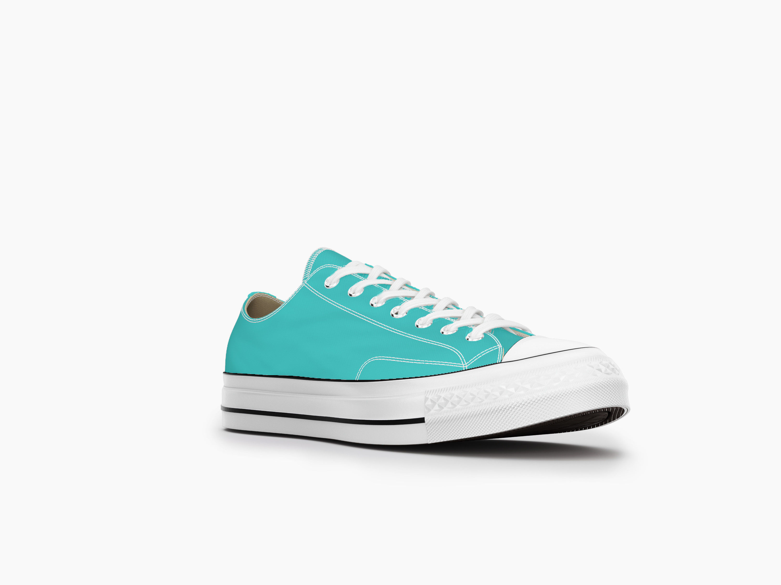 converse all stars low cyan 3D model | CGTrader
