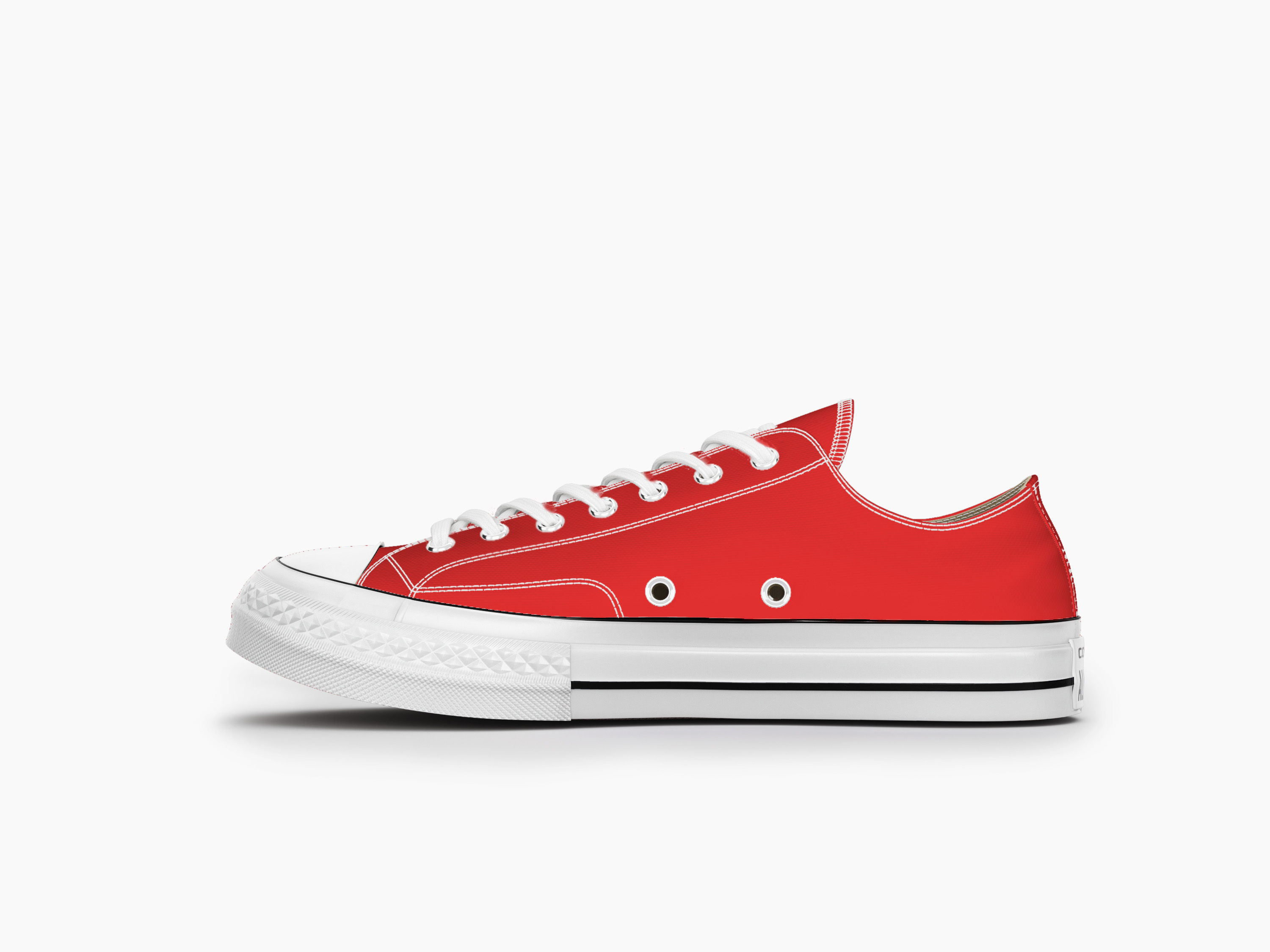 3D model converse all stars low red | CGTrader