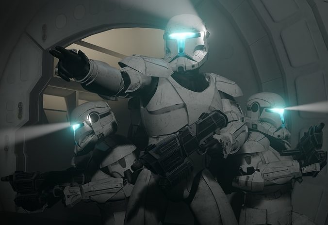 Republic Commando Remake 3D model | CGTrader