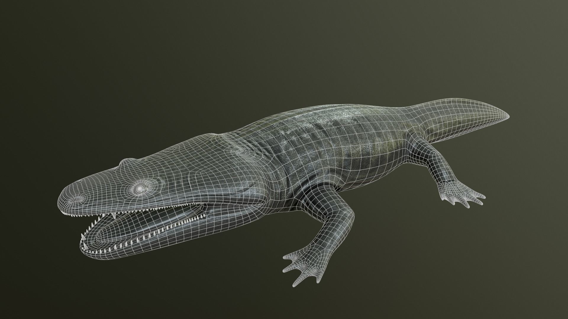 Metoposaurus 3D model | CGTrader