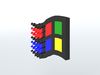 Windows 95 Logo v1 001 free VR / AR / low-poly 3D model | CGTrader