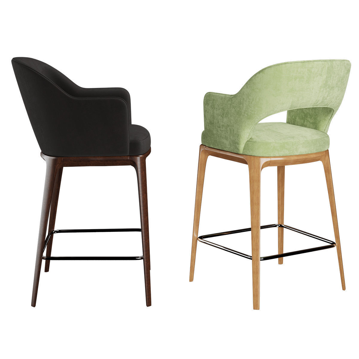 Gray tony bar 3D model | CGTrader