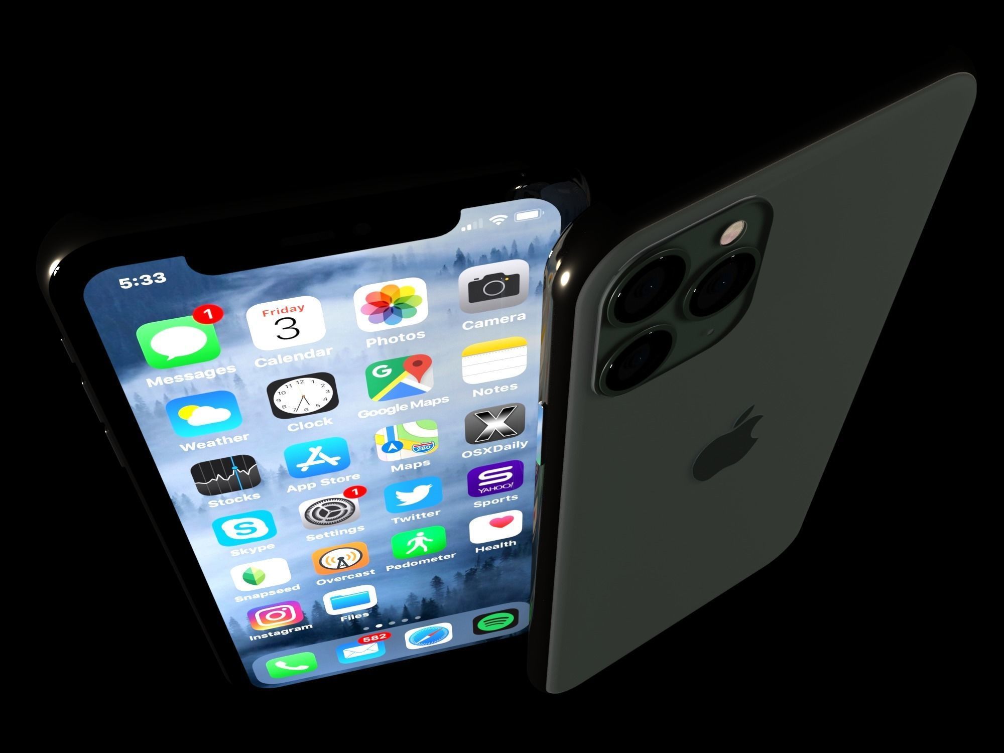 Iphone 11 pro 3D model | CGTrader