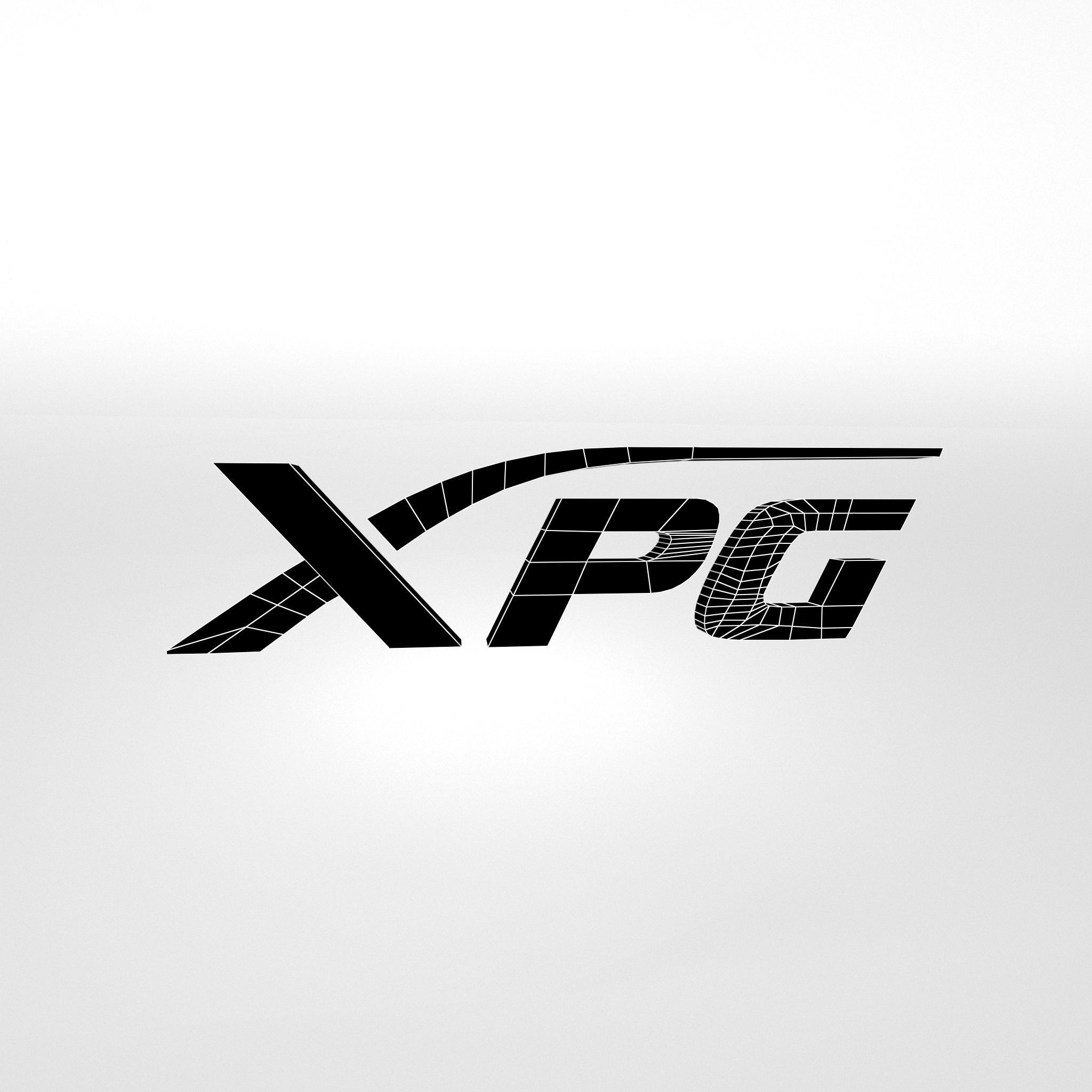 XPG Logo v1 007 free VR / AR / low-poly 3D model | CGTrader