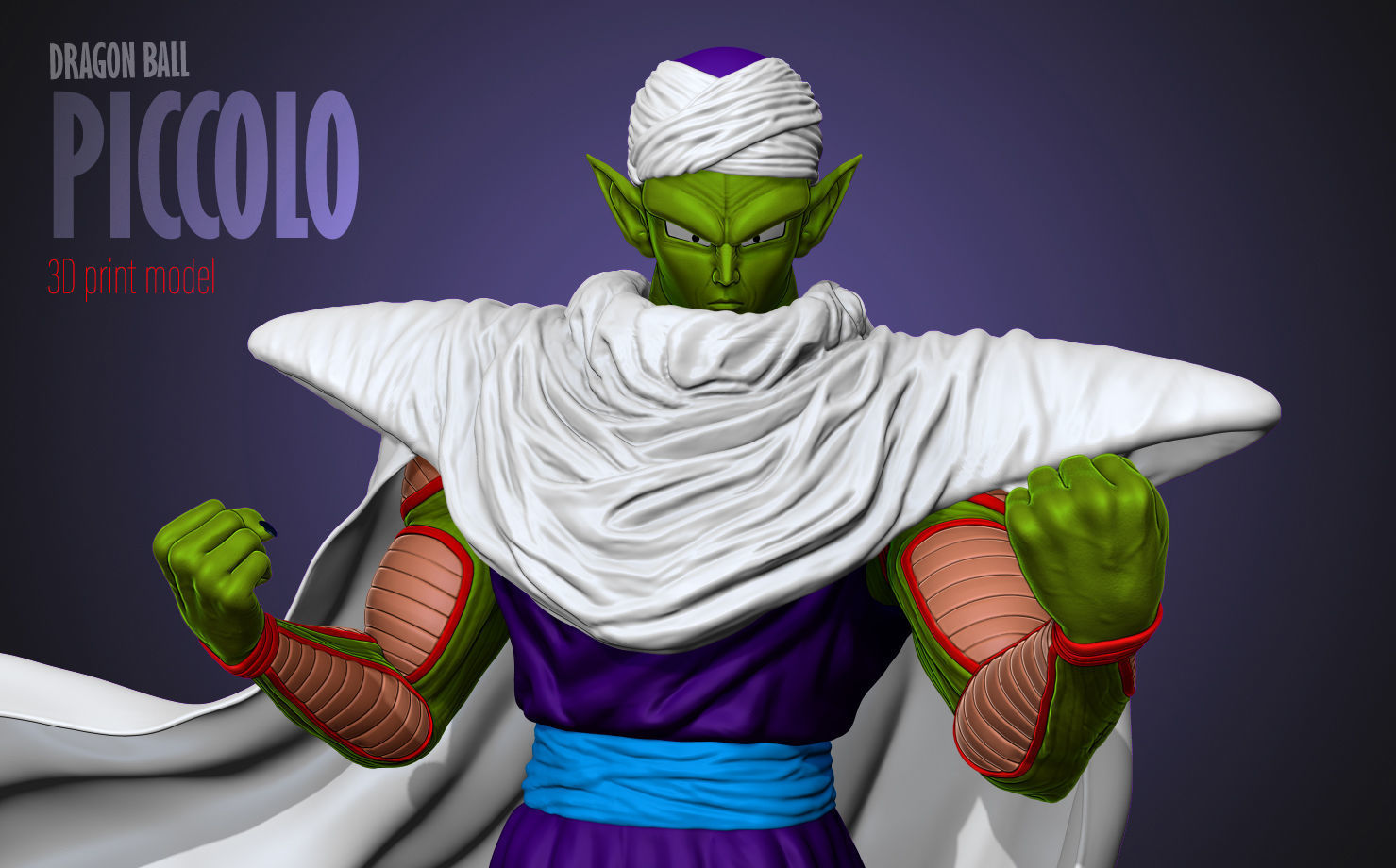 Piccolo 3d print model 3D model 3D printable | CGTrader