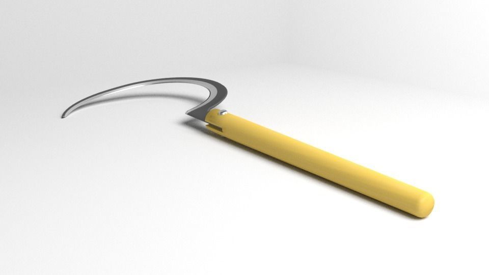 Garden Moon Sickle 3D model | CGTrader