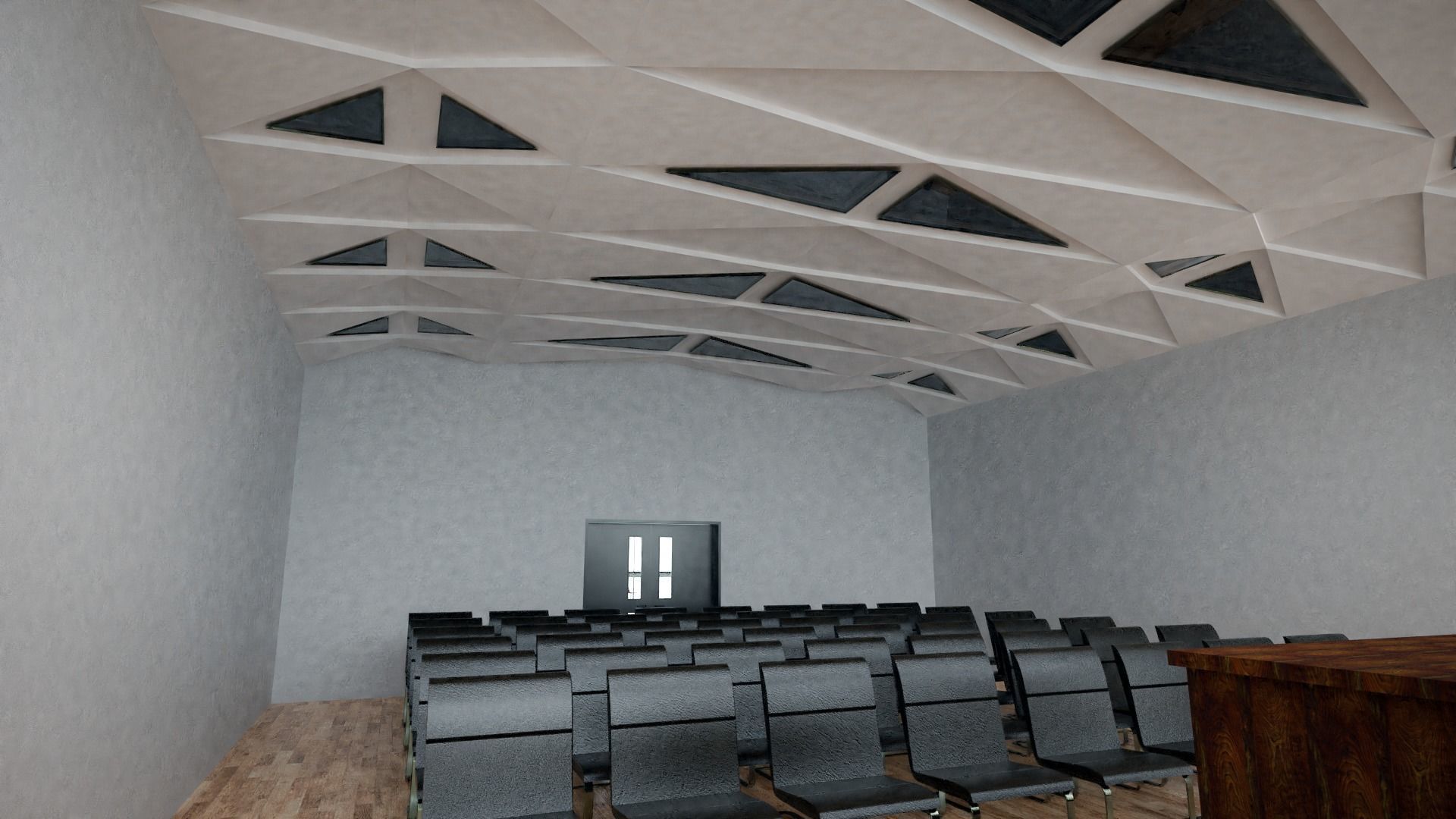 Conference centre 3D model | CGTrader