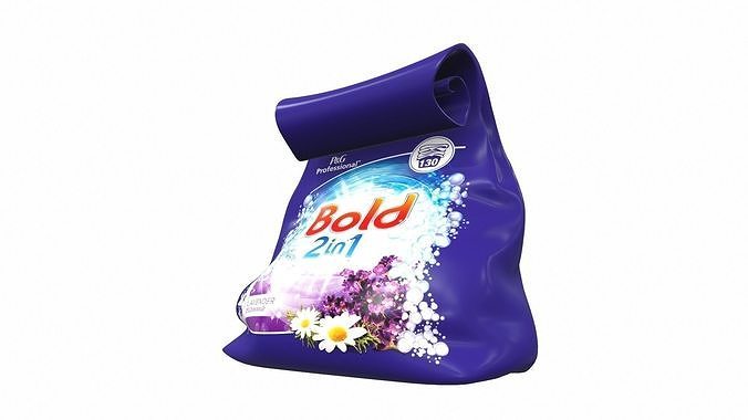 Washing powder bold 3D model | CGTrader