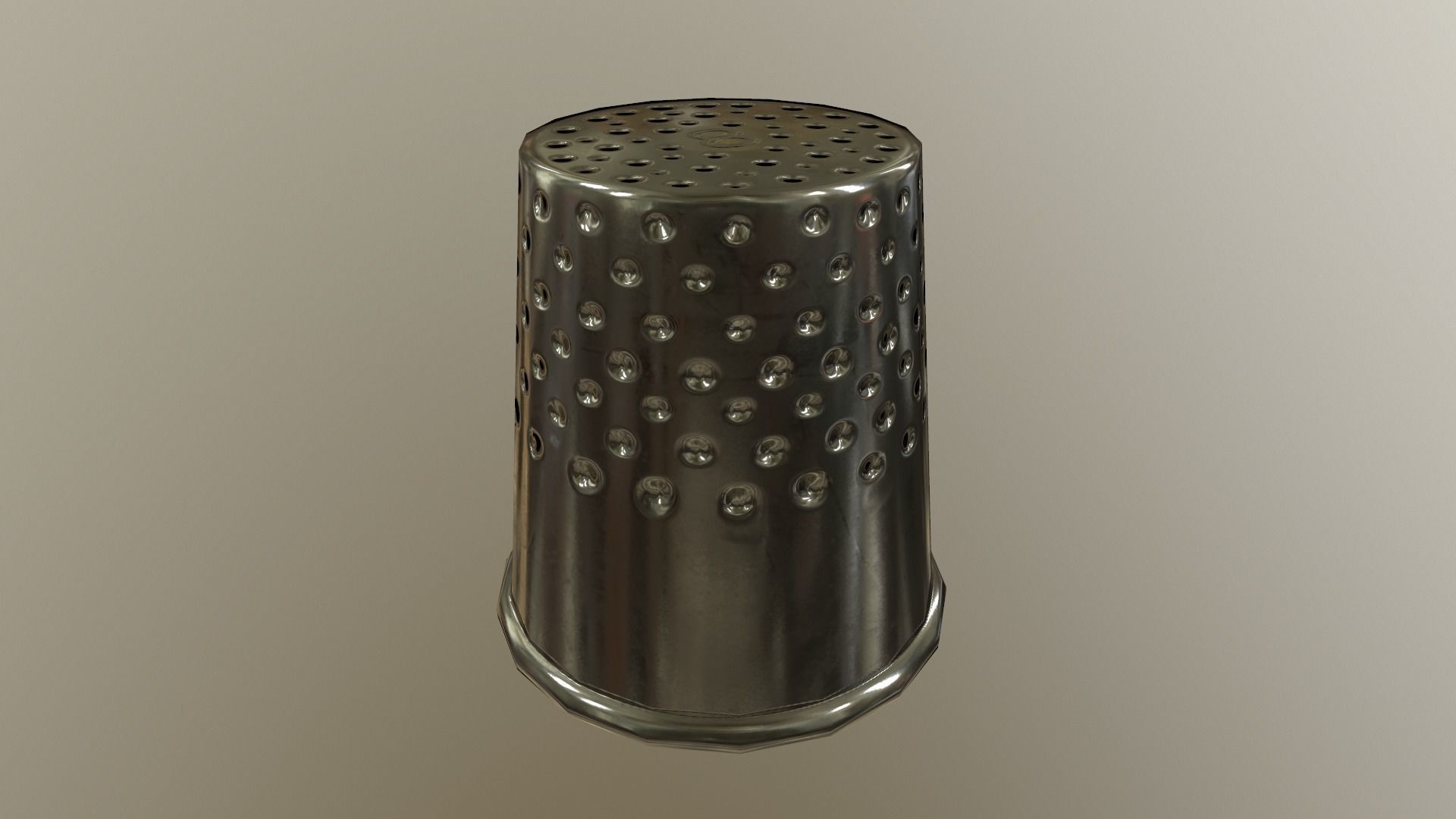 3D model Thimble VR / AR / low-poly | CGTrader