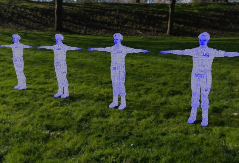 3D model Indian commando VR / AR / low-poly | CGTrader