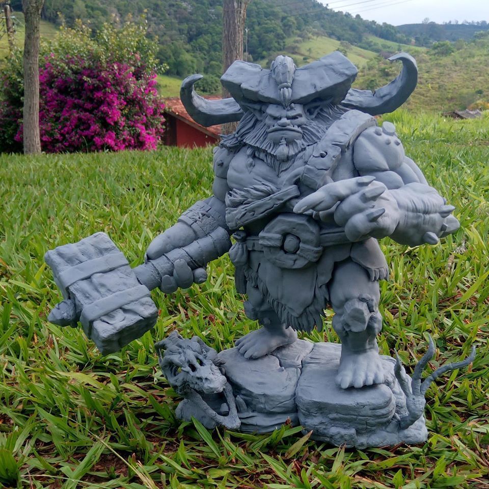 Ogre Bugbear WOW Fanart 3D model 3D printable | CGTrader