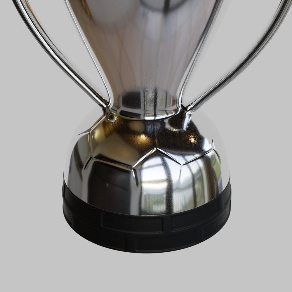 Soccer Trophy 3D model | CGTrader