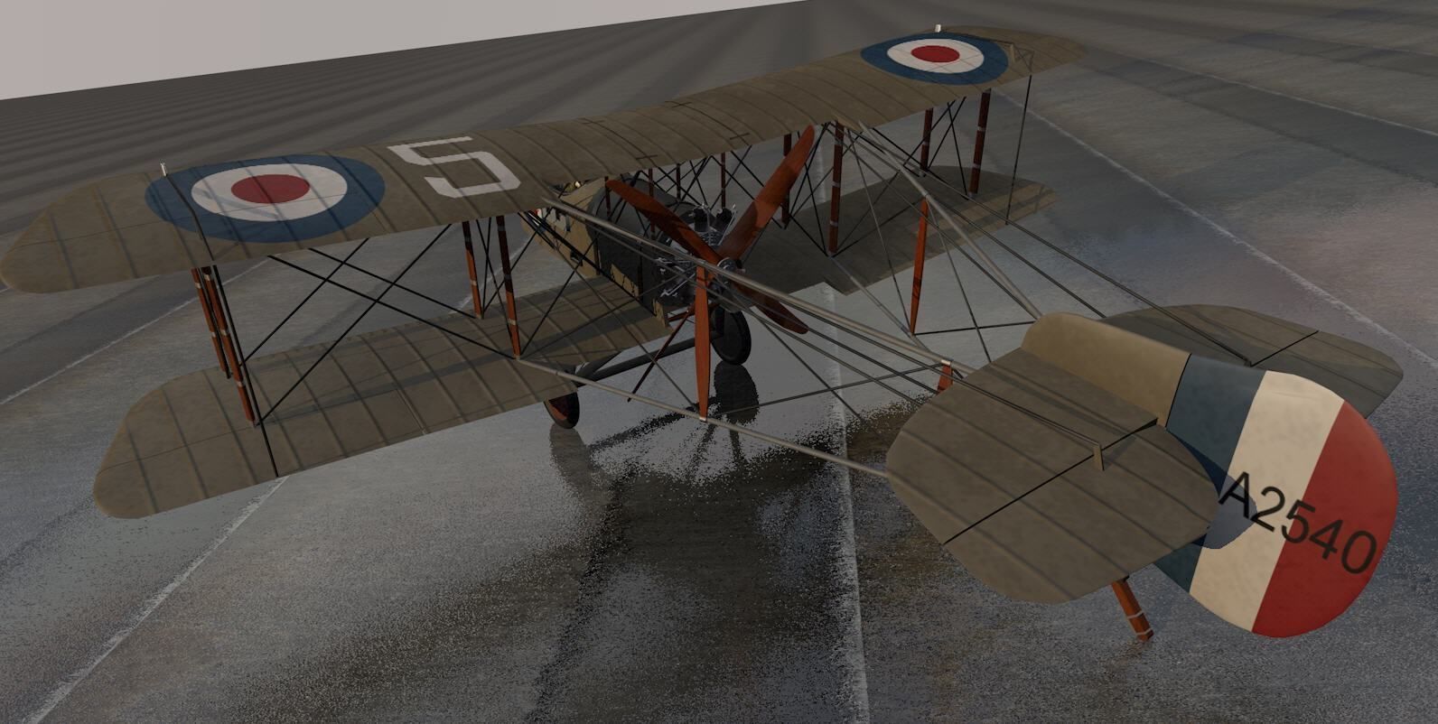 Airco DH2 - DeHavilland DH2 3D model | CGTrader