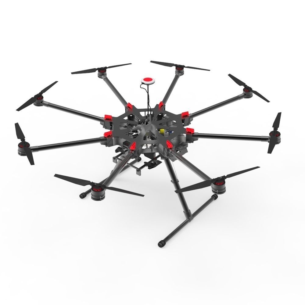 3D model DJI S900 camera drone VR / AR / low-poly | CGTrader