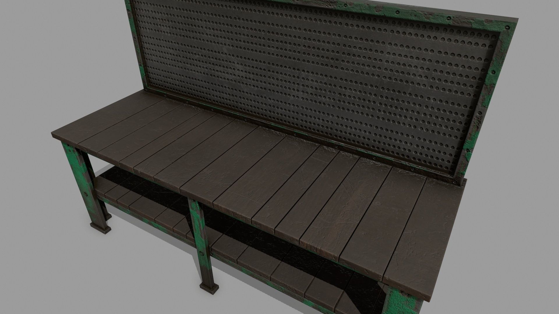 3D model workbench VR / AR / low-poly | CGTrader