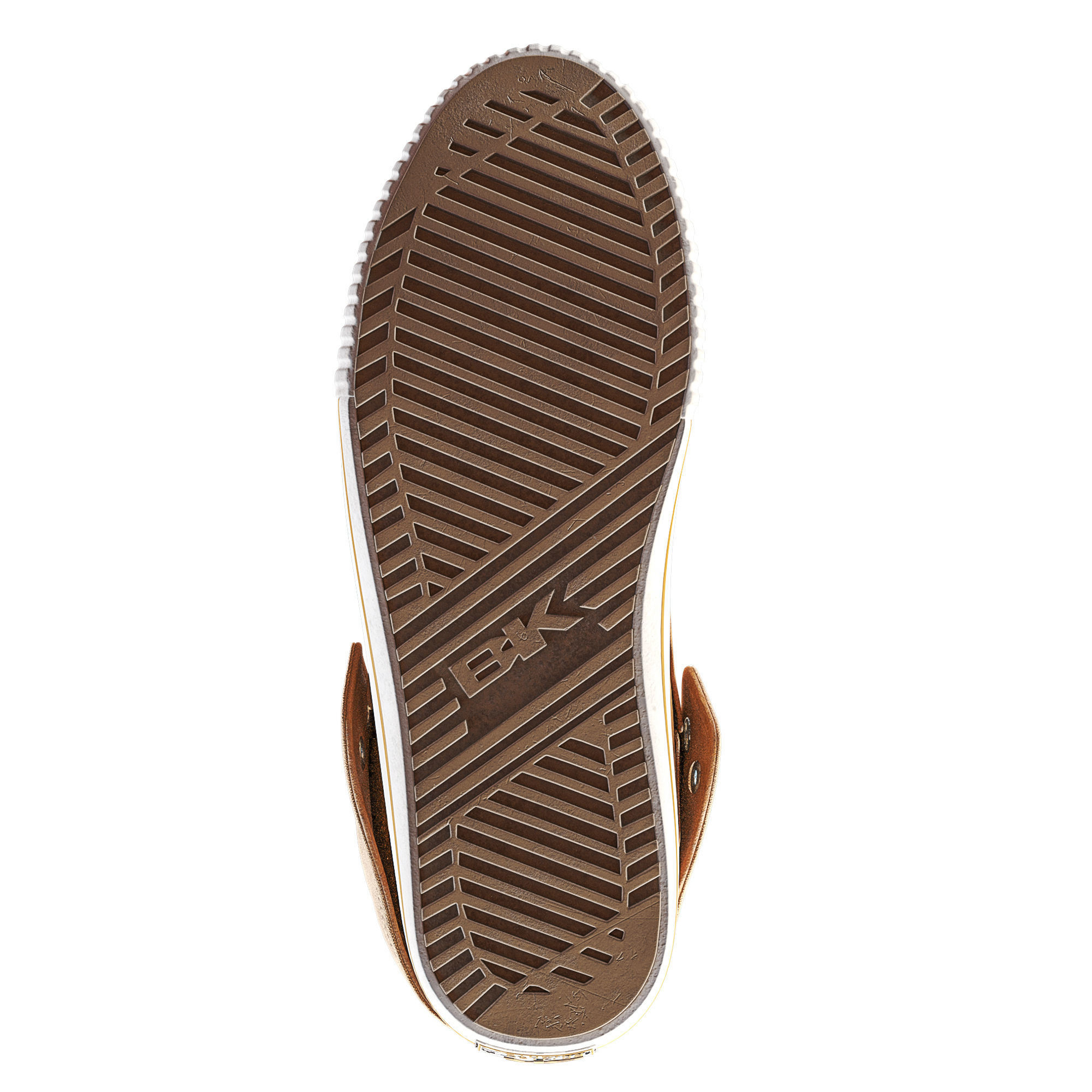 British Knights Roco Gold Brown 3D model | CGTrader