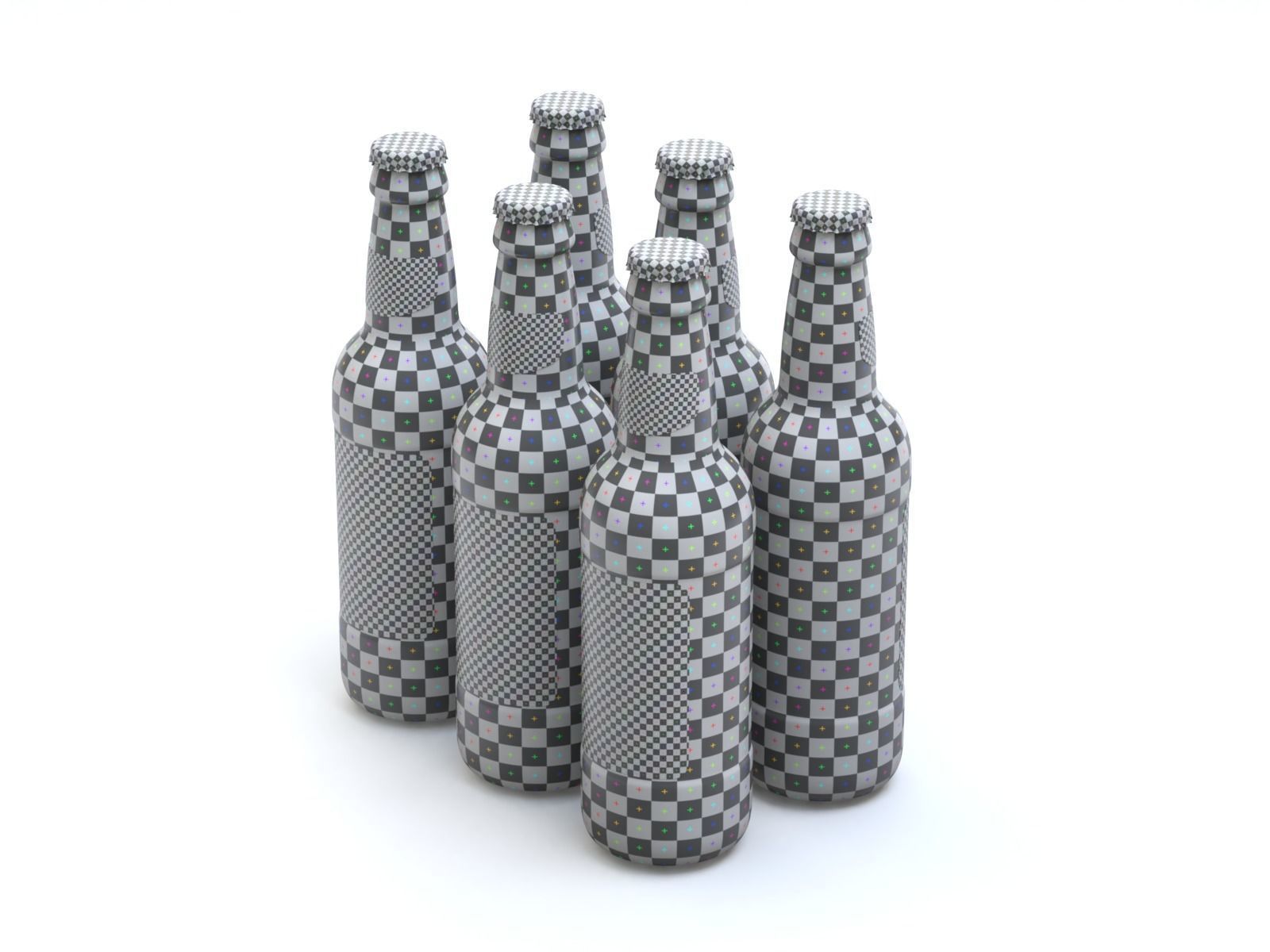 Beer Cardboard Pack 3D model | CGTrader