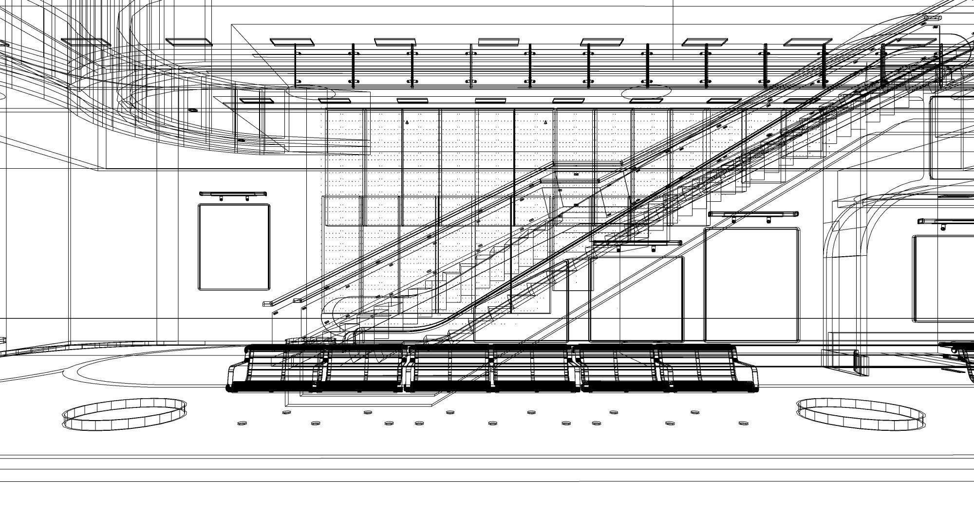 Interior Train Station Waiting Area 3D model | CGTrader