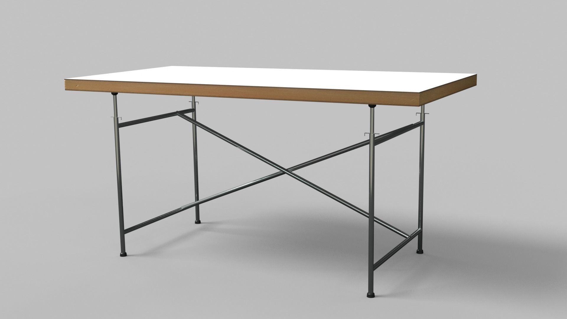 Eiermann Table by Egon Eierman free 3D model | CGTrader