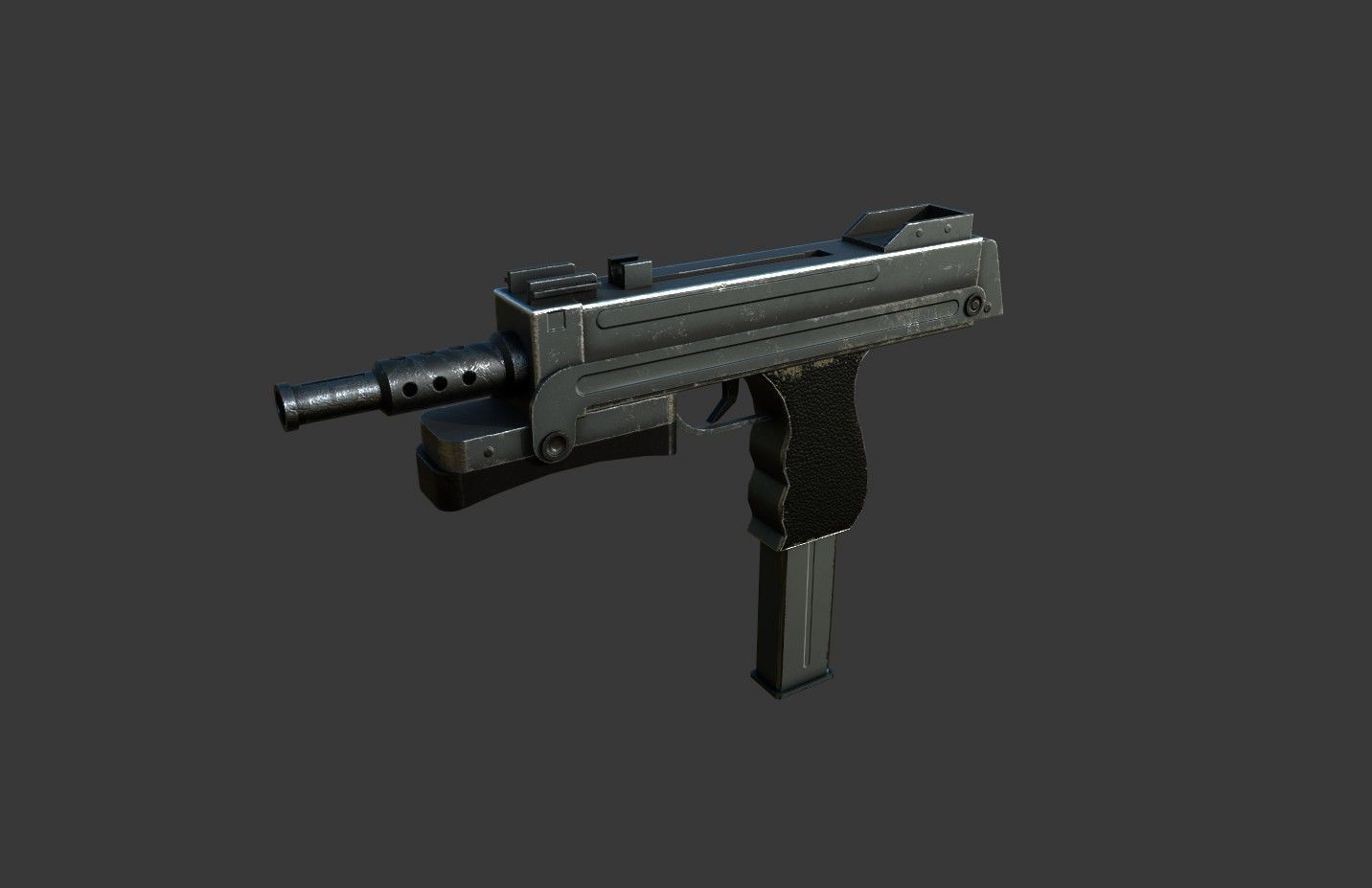 3D model Milkor BXP - Weapon VR / AR / low-poly | CGTrader