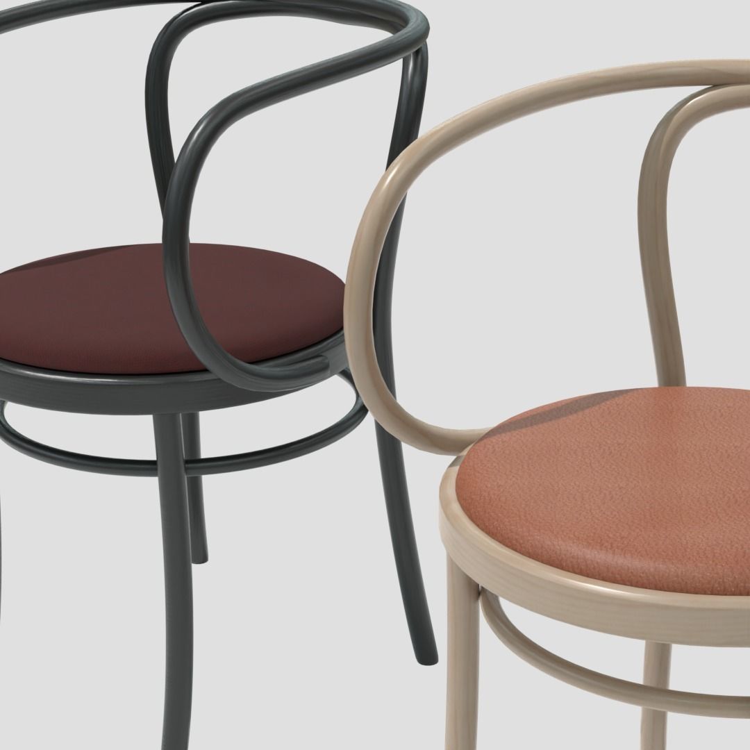 Thonet 209 P Chair free VR / AR / low-poly 3D model | CGTrader