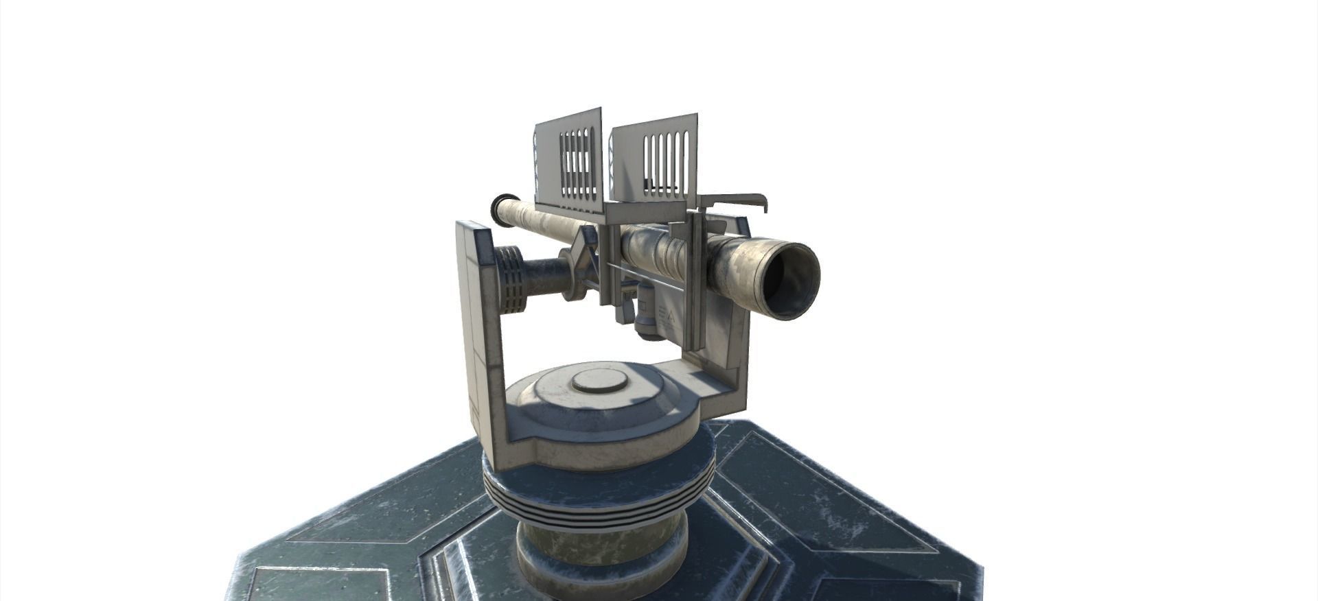 3D model Modern Unmanned Turrets V3 VR / AR / low-poly | CGTrader