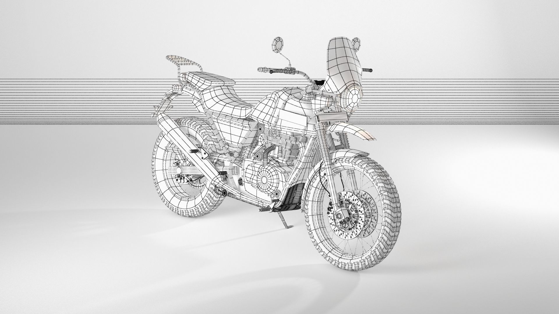 Royal Enfield Himalayan 3D model | CGTrader