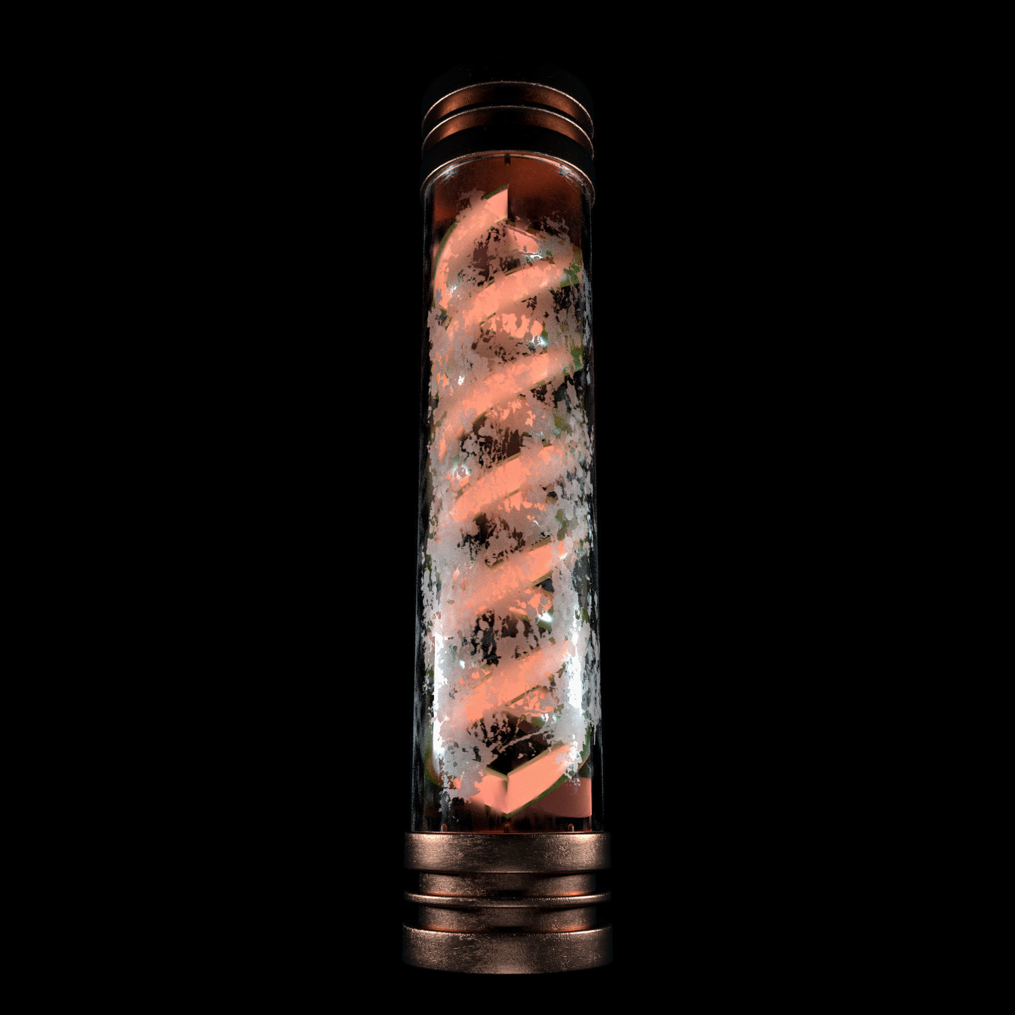 DNA Container free 3D model | CGTrader