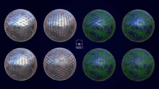 Texture Metal floor with rust VR / AR / low-poly | CGTrader