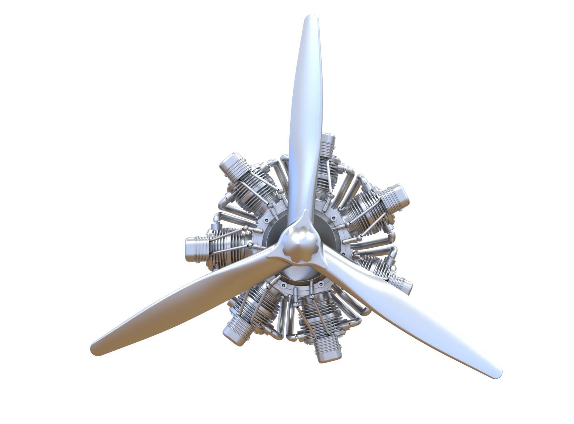 Aircraft Engine 3D model | CGTrader