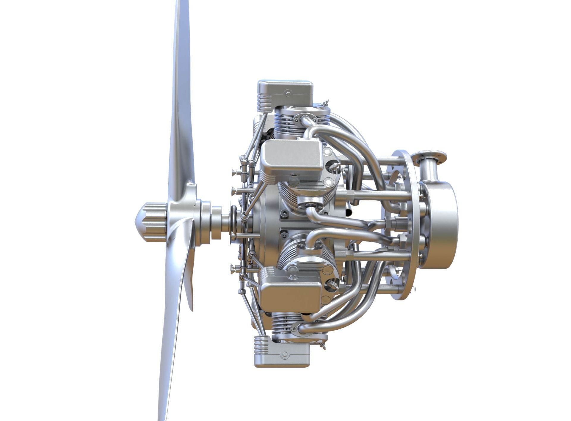 Aircraft Engine 3D model | CGTrader