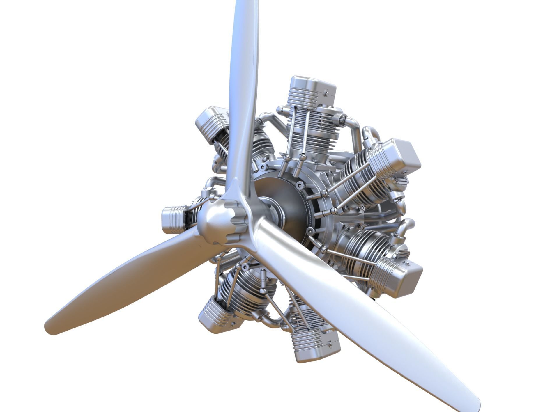 Aircraft Engine 3D model | CGTrader