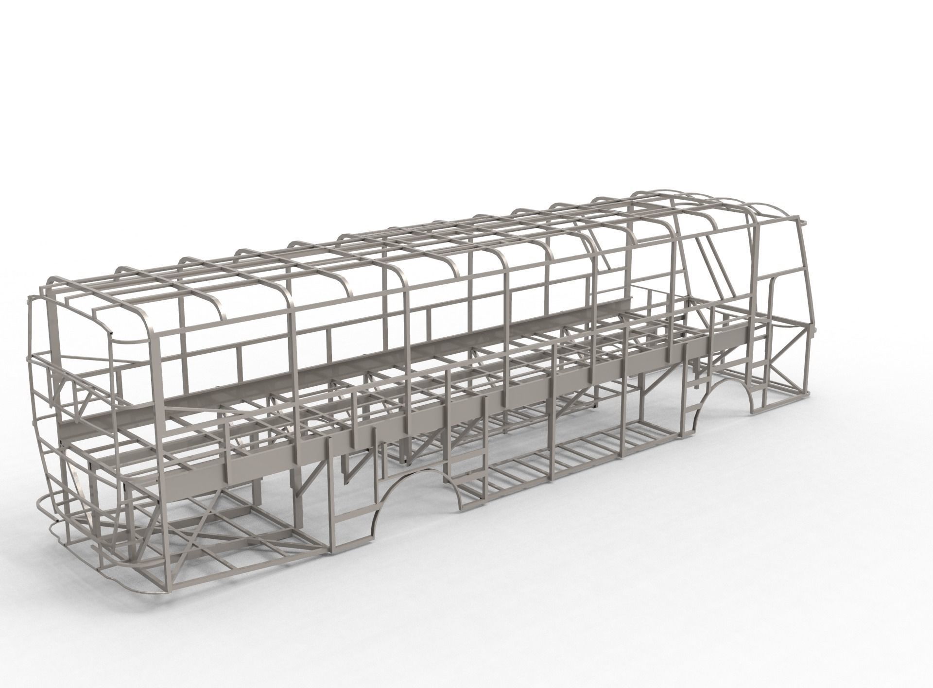 BUS STRUCTURE 3D model | CGTrader