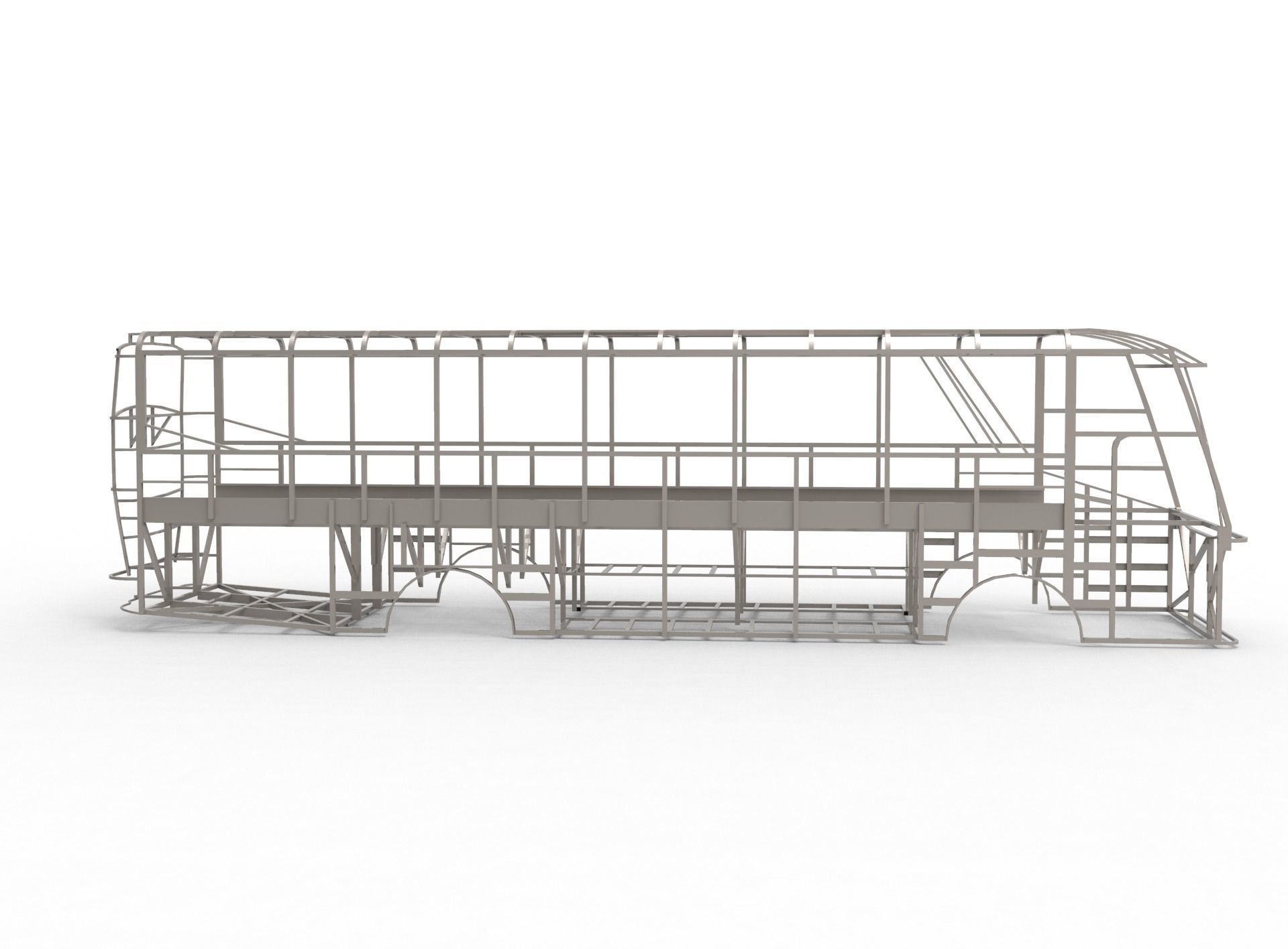 BUS STRUCTURE 3D model | CGTrader